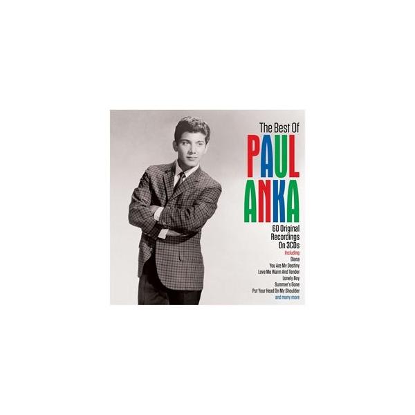 【発売日：2019年01月18日】種別:3CD 【輸入盤】 洋楽ポップス 発売日:2019/01/18 登録日:2019/01/18 ポール・アンカ ベスト・オブ ポール・アンカ CD 内容:［Disc 1］1. Diana2. Lonel...