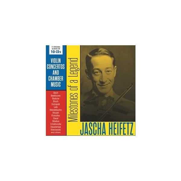 【発売日：2024年07月19日】種別:10CD 【輸入盤】 クラシックその他 発売日:2024/07/19 登録日:2024/06/14 ヤッシャ・ハイフェッツ オリジナル・アルバムス 解説:His fame spread with aw...