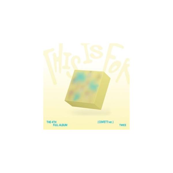 【発売日：2025年07月12日】種別:3MINI CD 【輸入盤】 洋楽アジアンポップス 発売日:2025/07/12 登録日:2025/05/22 トゥワイス 4THアルバム：ディス・イズ・フォー（コンフェッティ・ヴァージョン） 解説:...