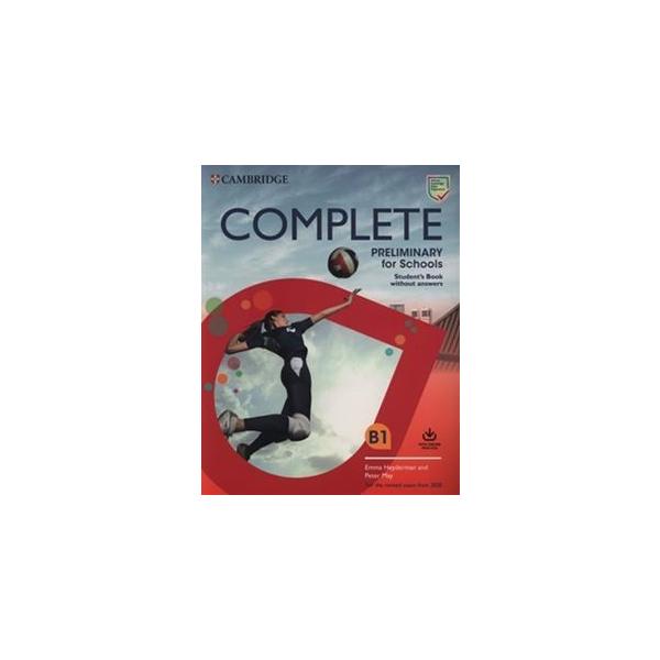 外国語教材 種別:グッズ Student Book 商品説明:Complete Preliminary for Schools is the most thorough preparation for the revised B1 Prel...