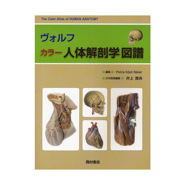 本 ISBN:9784890133932 Petra Kopf‐Maier／編集 井上貴央／日本語版編集 出版社:西村書店 出版年月:2011年12月 サイズ:516P 28cm 医学 ≫ 基礎医学 [ 解剖学 ] 原タイトル：Wolf‐H...