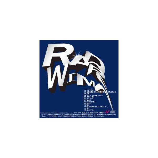 【発売日：2025年10月01日】種別:CD 邦楽ロック/ソウル 発売日:2025/10/01 販売元:ユニバーサル ミュージック 登録日:2025/10/01 RADWIMPS ラッドウインプス ラッドウィンプス RADWIMPS CD ...