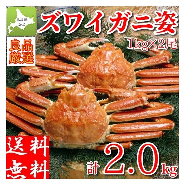 【発売日：2018年06月16日】産地により【松葉ガニ】または【越前ガニ】と称されるズワイガニ。昨今、大型サイズのズワイカニの搬入が減少傾向にある中で1尾で約1kg前後ある特大サイズの本ズワイガニの2杯セットになります。大きいサイズのため食...