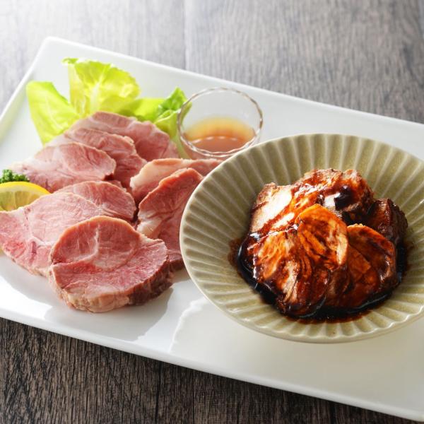 爆買＜春の新生活[爆買WEEK]＞塩をすり込んでひとつひとつ丹念に表面を焼き上げたローストポーク、発色剤を使用せず肉本来の色合いに仕上げた無塩せきのソーセージや生ハム、甘く香ばしいたれで柔らかく煮込んだ煮豚、味噌たれに漬け込んだ豚ロース肉な...