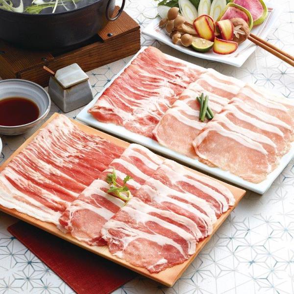 温暖な気候で大切に育てられた、九州産おいも豚と黒豚のしゃぶしゃぶ食べくらべセットをお届けします。どちらもさっぱりとした味わいの肉質が特長です。お好みの野菜などと一緒にお召し上がりください。ギフト プレゼント ご褒美 贈り物 贈答品 送料無料...