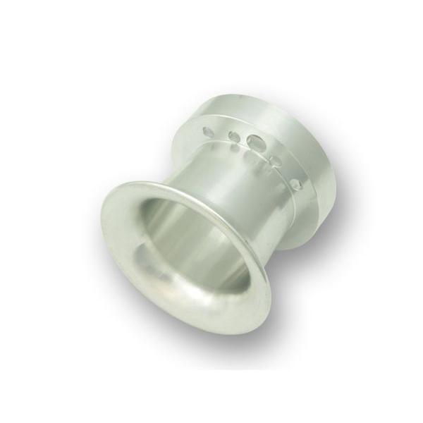 美しい仕上がりの削り出しエアファンネルです。アルミの輝きが貴方の愛車のCRキャブを更に引き立てます。CRスモールボディー(26φ〜33φ)対応でショートタイプ(45mm)とロングタイプ(70mm)の2ラインナップをご用意しています。更に下記...