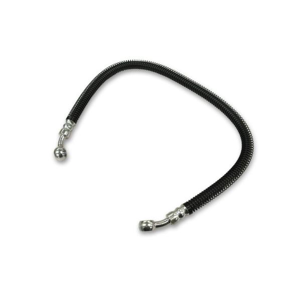 フロントアッパーホースとリアホースは純正品と同様に安全性を考慮した保護スプリング付です。もちろんDOT規格基準を満たし、耐久性、耐候性も万全です。リアホース77-79年のD1/A1-3/Z1R1に適合します。