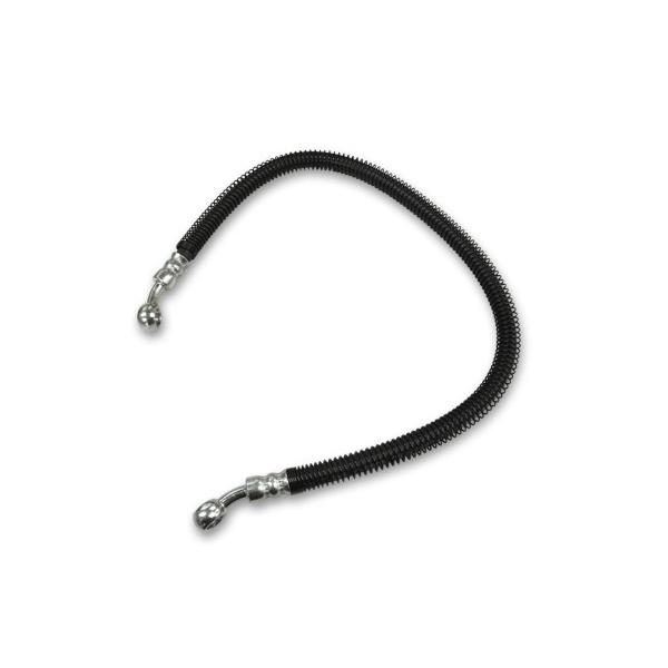 フロントアッパーホースとリアホースは純正品と同様に安全性を考慮した保護スプリング付です。もちろんDOT規格基準を満たし、耐久性、耐候性も万全です。リアホース80年のZ1000Mk2(A4)/Z1R2に適合します。