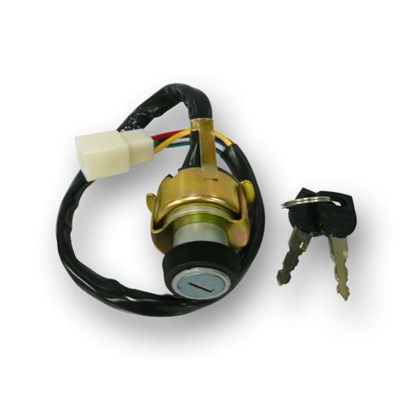 老朽化したイグニッションスイッチは、キーシリンダーの回りが悪くなるとともに、重要なメイン電源の配線の劣化も伴います。電装系や、コックピット周りをリフレッシュさせる際には同時に交換をおすすめします。イグニッションメインスイッチとスペアキー付。...