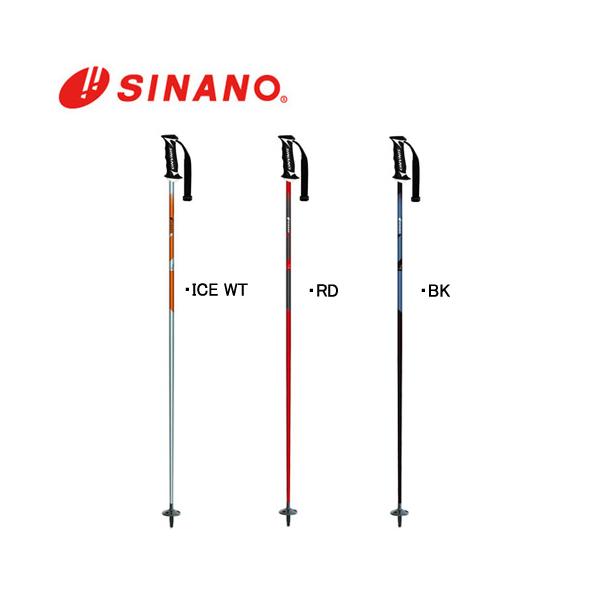 90余年スキーポール製作に携わり日本のスキーヤーの手や滑りを研究し続けた、SINANOグリップの系譜が詰まったPG35を使用。サイズ：100 / 105 / 110 / 115 / 120カラー：アイスホワイト(ICE WT) / レッド(...