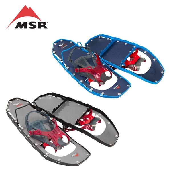 あらゆる地形に対応するMSRスノーシューのフラッグシップシリーズです。外周を取り囲む板状の360°トラクションフレームと2本のクロスメンバーが優れたグリップ力と剛性を発揮し、丈夫でしなやかなデッキが地形に追従。急斜面の登りやスノーシューが苦...