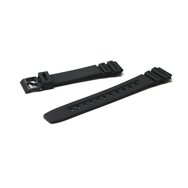 カシオ(casio) AE-1200WH、 AE-1300WH、F-108WH、 W-216Hに互換性のある凸型ウレタンラバーバンド。専用スプリングバーとバンド着脱工具を付属しています。
