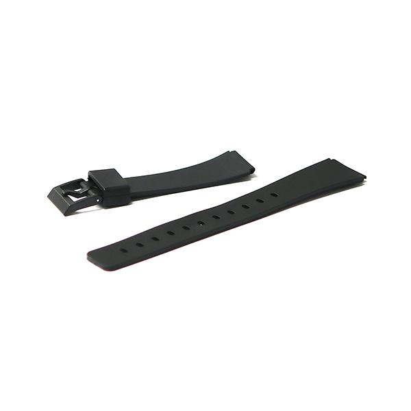 カシオコレクション(casio) MQ-27 MQ-38 MQ-26に互換性のある凸型ウレタンラバーバンド。対応している他のメーカー腕時計もありますので、ラグ幅（画像青ライン）とショルダー幅（画像赤ライン）をご確認のうえお願い致します。専用...