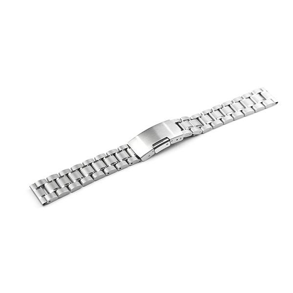 板巻きではなく、ステンレス無垢（ステンレス削り出し）を使用した腕時計用ステンレスバンド。エンドピースはストレートフィット（直カン）となっておりますので、ラグが特殊な形状でない限りラグ幅があえばほとんどの腕時計に取り付けることができます。ルミ...