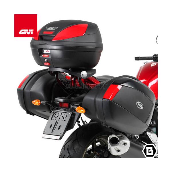 GIVI 365FZは、MONOKEY（モノキー）ケースまたはMONOLOCK（モノロック）ケースが装着出来るリアラックです。耐久性に優れた2本の鋼鉄製フレームで構成しており、様々なツーリングシーンでもブレの無いしっかりとした保持を実現。車...