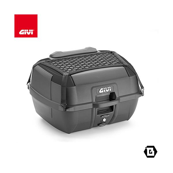 GIVI B45B+は、45L容量 MONOLOCKケース （カーゴネット / ベースプレート / バックレスト / インナーマット 付属）です。フルフェイスヘルメット2個を収納できる十分な積載力を備え、都市部での使いやすさと中距離ツーリン...