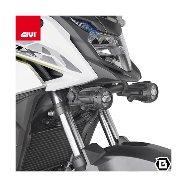 GIVI LS1171車種専用設計のフォグランプ取付キットです。車種専用設計により、フォグランプをスマートかつ確実に装着可能。専用エンジンガードを装着していない車両へ、追加フォグランプを取り付けるためのブラケットキットとなります。車体デザイ...