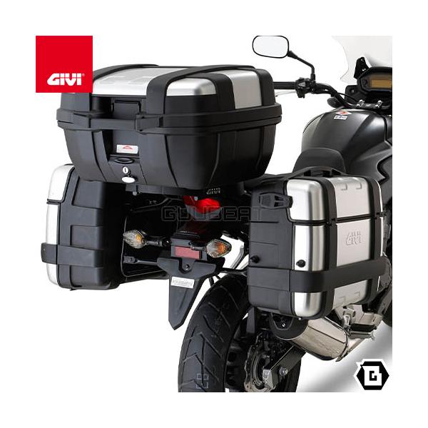 GIVI PL1121は、MONOKEYサイドケースまたはRETRO FITケースを装着するためのサイドケースホルダーです。スチール合金で構成されており、耐久性のあるホルダーです。【適合車種】HONDA CB500X (13-18年モデル)...