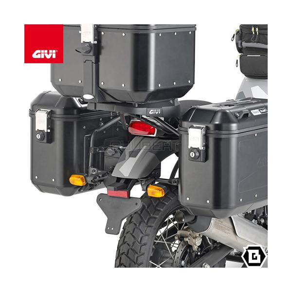 GIVI PL9050は、MONOKEYサイドケースまたはRETRO FITケースを装着するためのサイドケースホルダーです。スチール合金で構成されており、耐久性のあるホルダーです。【適合車種】ROYAL ENFIELD ヒマラヤ (18-2...