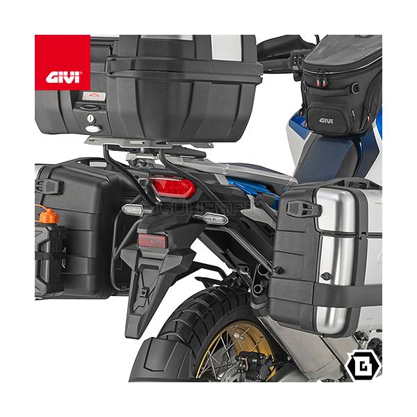 GIVI PLO1178MKは、MONOKEYサイドケースを装着するためのPL ONE-FIT サイドケースホルダーです。直径18mmの管状スチールのフレームで構成されており、MONOKEYサイドケースを装着するための専用パーツ（OFMK）...
