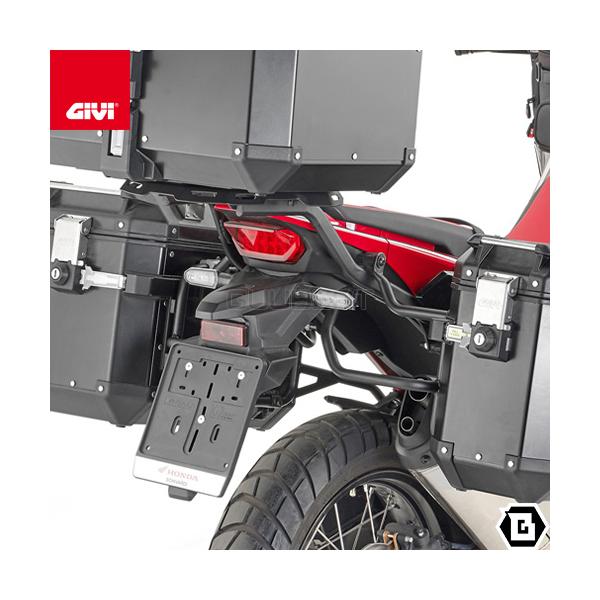 GIVI PLO1179CAMは、TREKKER OUTBACKシリーズ サイドケースを装着するためのMONOKEY CAM-SIDE サイドケースホルダーです。直径18mmの管状スチールのフレームで構成されており、TREKKER OUTB...