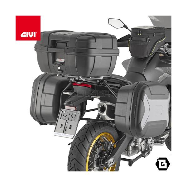 GIVI PLO9260MKは、MONOKEYサイドケースを装着するためのPL ONE-FIT サイドケースホルダーです。直径18mmの管状スチールのフレームで構成されており、MONOKEYサイドケースを装着するための専用パーツ（OFMK）...