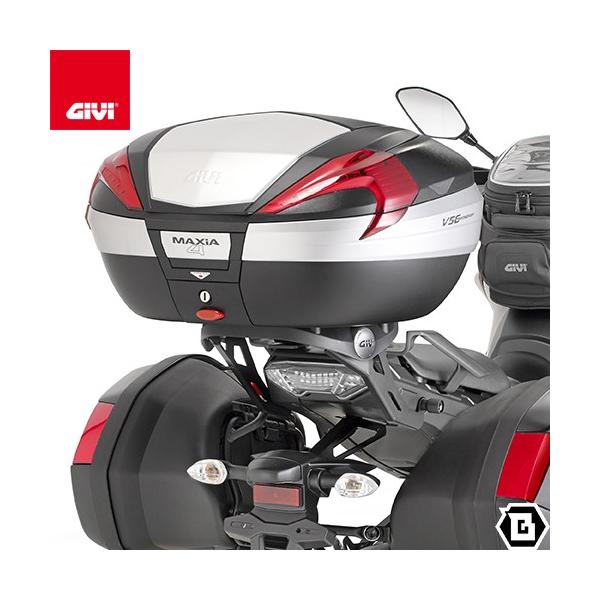GIVI SR2122は、MONOKEYおよびMONOLOCKトップケースの両方に対応した車種専用リアラックです。用途や積載スタイルに応じて、2種類のトップケースシステムから選択可能。別途ベースプレートを組み合わせることで、幅広いケースに対...