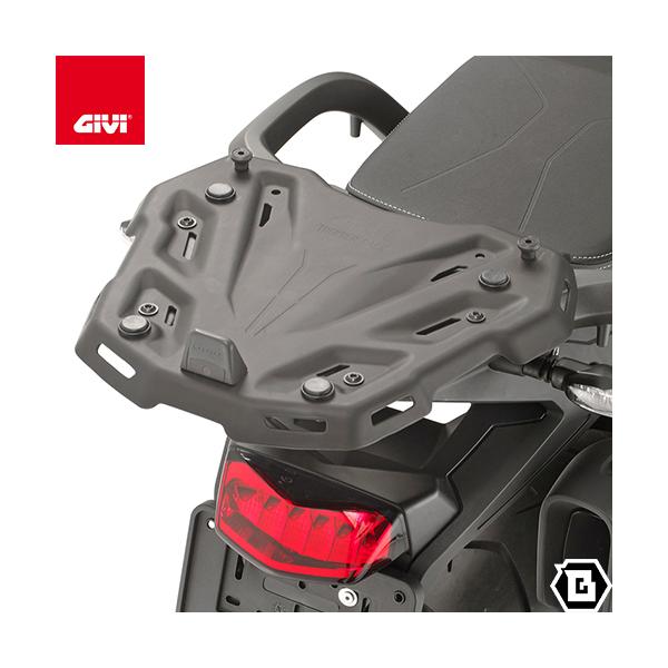 GIVI SR6415は、MONOKEY（モノキー）ケースまたはMONOLOCK（モノロック）ケースが装着出来るリアラックです。車種専用に設計されており、確実なフィッティングと様々な走行シーンでもブレの無いしっかりとした保持が特徴です。※本...