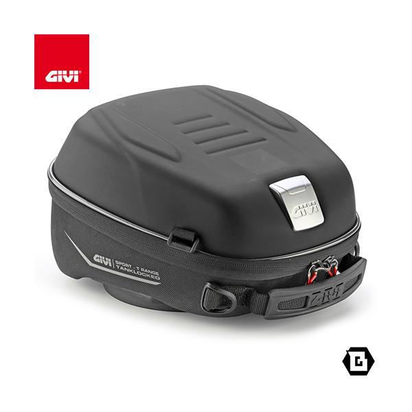 GIVI ST605+は、Sport-Tシリーズ TANKLOCK EDタイプのタンクバッグです。別売の、GIVI TANKLOCK用フランジを使用して、車体に確実に固定されるため、走行時に脱落することはありません。TANKLOCK EDタ...
