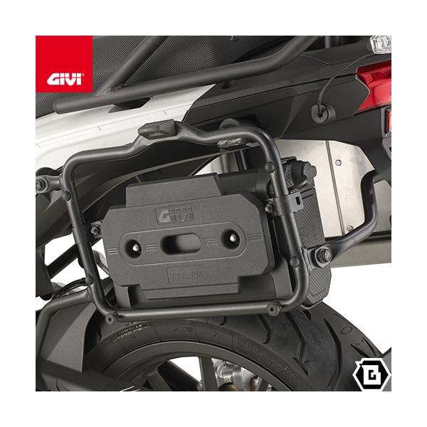 GIVI TL8705KITは、S250ツールボックスをサイドケースホルダーに取付けるためのフィッティングキットです。車種専用設計のため、しっかりと取付することが出来ます。【適合車種・適合サイドケースホルダー・取付位置】■KAWASAKI ...