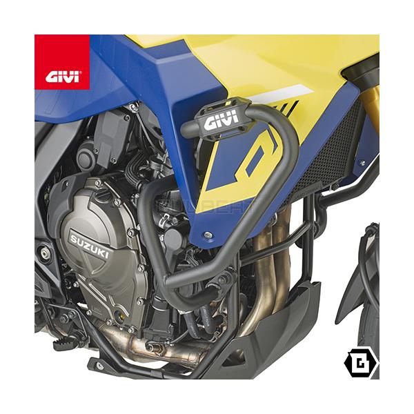 GIVI TN3125は、車種専用のエンジンガードです。スチール製の25mm径のパイプを採用し、質実剛健なデザインが特徴です。衝撃性に優れ、万が一の転倒による足の挟み込み防止や、障害物への衝突から車体を保護します。機能性の向上・スタイルアッ...