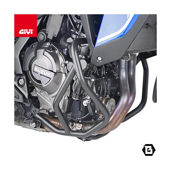 GIVI TN3127は、車種専用のエンジンガードです。スチール製の25mm径のパイプを採用し、質実剛健なデザインが特徴です。衝撃性に優れ、万が一の転倒による足の挟み込み防止や、障害物への衝突から車体を保護します。機能性の向上・スタイルアッ...