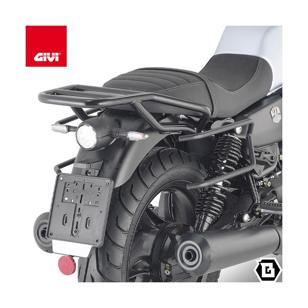 GIVI TR1165は、クイックリリース機能付きの、サイドバッグホルダー REMOVE-Xです。REMOVE-Xは、積載性に限りのあるスポーツタイプに向けて開発されました。車種専用の構造となっており、サイドバッグの後輪への巻き込みやマフラ...