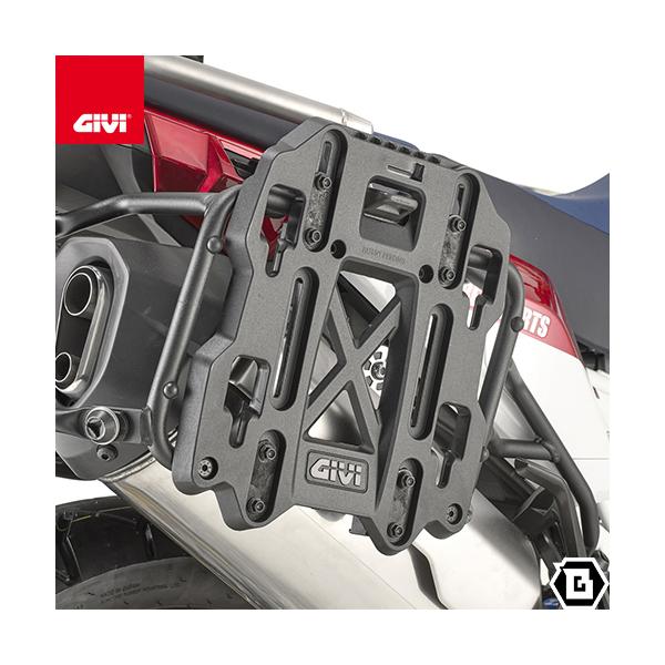 GIVI ZGRT709FSは、GRT709 Gravel-T CANYON サイドバッグに付属するベースプレートキットです。GRT709を2台目の車両に装着するようなシーンにご使用いただけます。 ■商品情報一覧■別途必要部品：車種専用のマ...