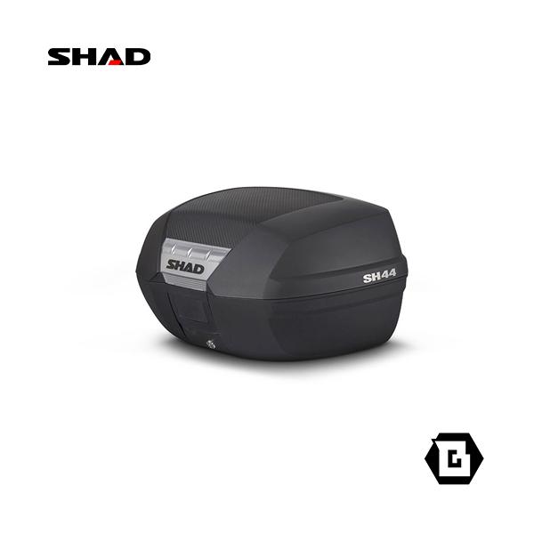 Top case with capacity to hold 2 full-face helmets, perfect for motorcycle and scooter. Its “Double Locking System” fits...