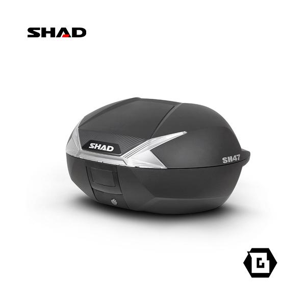 The SH47 is a top case designed in Barcelona and built on an aggressive aerodynamic shape, it features a modern and slee...
