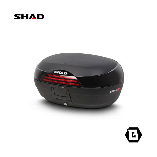 PROMO: top case with free backrest.The SH58X eXpandible motorcycle top case is a unique motorcycle case on the market. I...