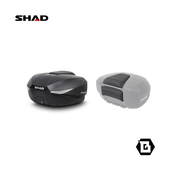 PROMO: top case with free backrest.The SH59X is a motorcycle top case unique in the market. Its innovative design allows...