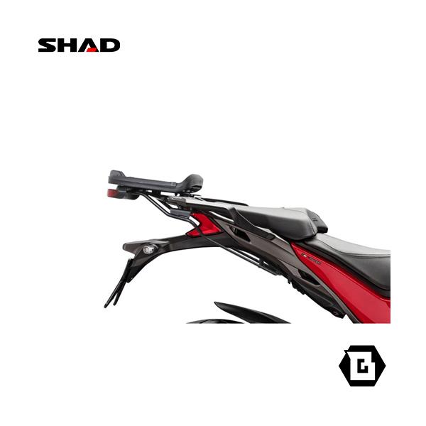 Specific side frames for mounting soft side bags. SR38 soft bag side frame, offers greater safety and stability when usi...