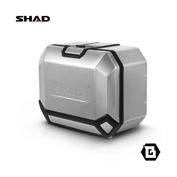 The TR47R side case is designed and manufactured 100% in Barcelona and has capacity for one trail helmet or two helmets ...