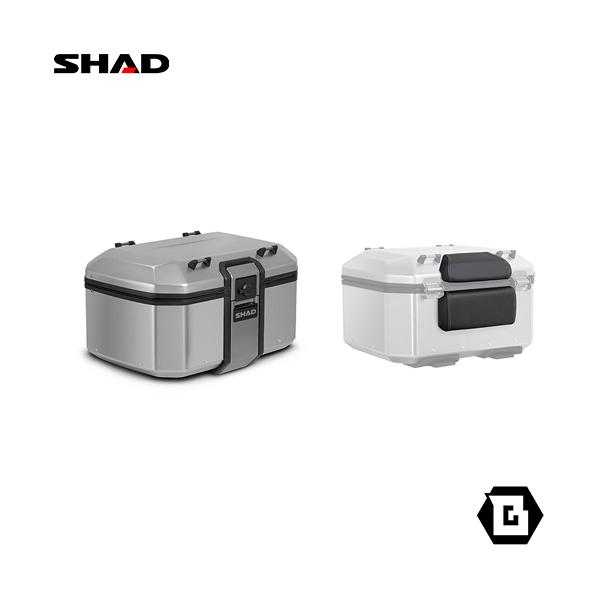 PROMO: backrest included.TERRA TR55 top case has capacity for two flip-up helmets and stands out since it is the lightes...