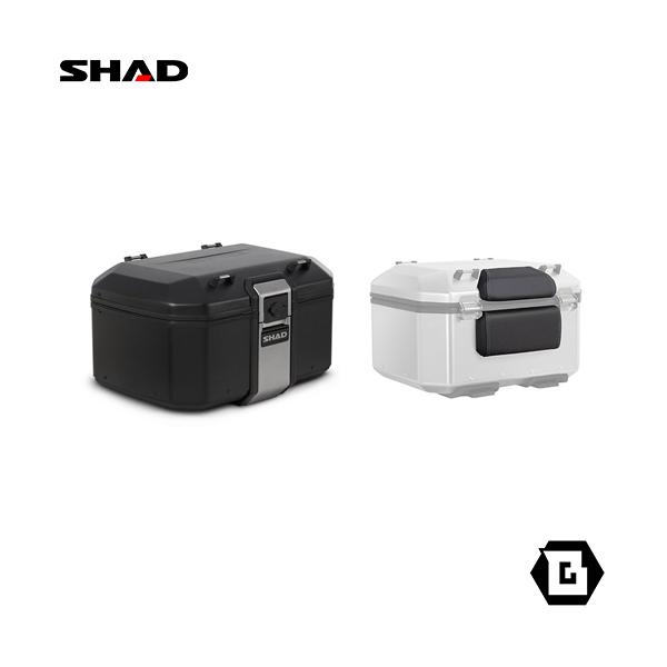 PROMO: backrest included.TERRA TR55 Black Edition top case has capacity for two flip-up helmets and stands out since it ...