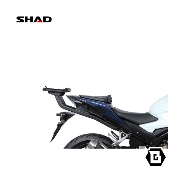 Fixings to mount a suitcase higher than the motorcycle.The SHAD Top Master fixing kit allows you to mount the top case t...