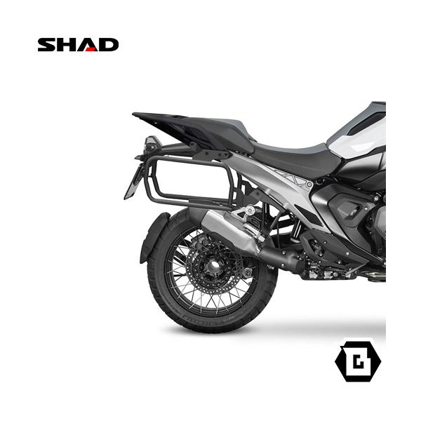 Designed and developed 100% in Barcelona to attach TERRA side cases, it is also compatible with SH35 and SH36 side cases...