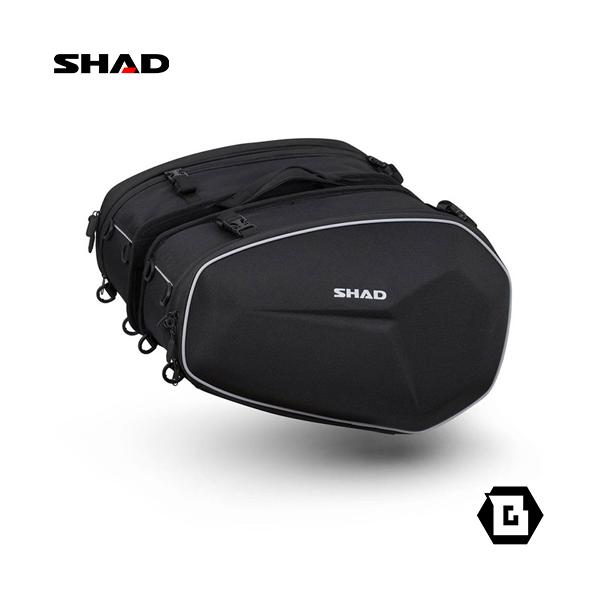 Expandable bags from 46 to 58 liters of capacity (2 units). 3 installation systems available (SR, SBH and universal).Exp...