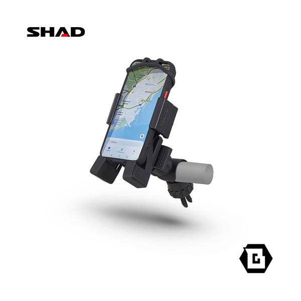 Adaptable handlebar support. For smartphones from 135x65mm up to 180x90mm.Smartphone holder suitable for all motorcycles...