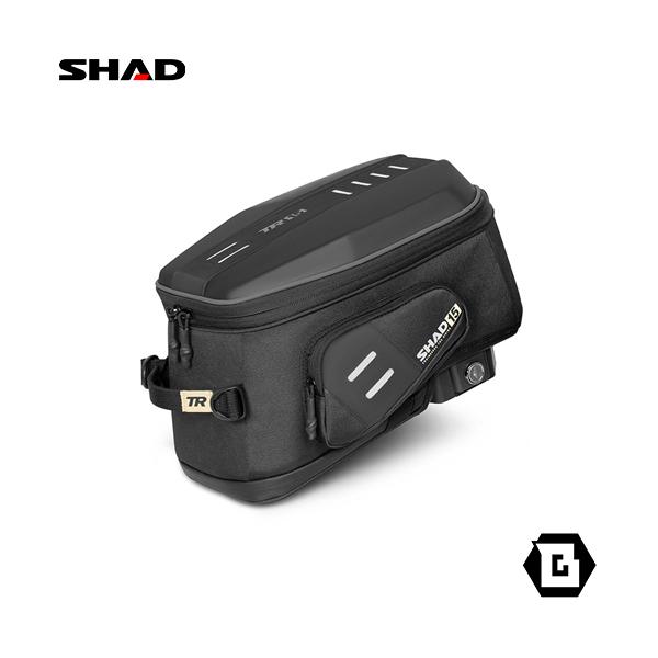 TERRA TR15CL Click System tank bag, 13 liters capacity (3 kg loads), and key lock system. Designed in Barcelona.Attachme...