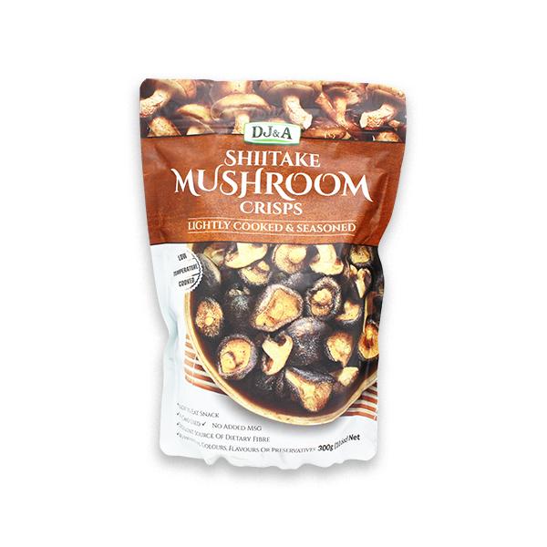 そのまま食べてもサクサクで美味しい、スープやサラダに砕いて振りかけたりもオススメです。DJ&amp;A シイタケマッシュルームクリスプ 300g名称：しいたけ加工品原材料名：写真参照内容量：300g保存方法：直射日光や高温多湿を避け、涼しい...