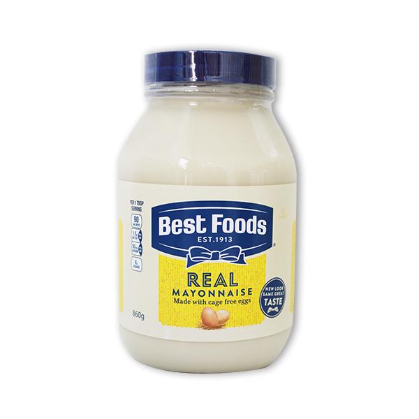 ベストフーズ　マヨネーズ 860g名称：半固体状ドレッシング原材料名：写真参照内容量：860g保存方法：直射日光を避け、常温で保存原産国名：アメリカ販売者：コストコホールセールジャパン株式会社ベストフーズマヨネーズは100%ケージフリーの卵...