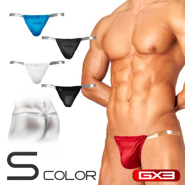粋でスタイリッシュなデザインと艶めかしい光沢感！今の時代に適したGX3【褌-FUNDOSHI-】。伸縮性のある光沢素材なので、ボリューム感のあるシルエット。ポーチ周りのゴムでしっかりとホールドし、バツグンのフィット感。脚を通して簡単に穿ける...